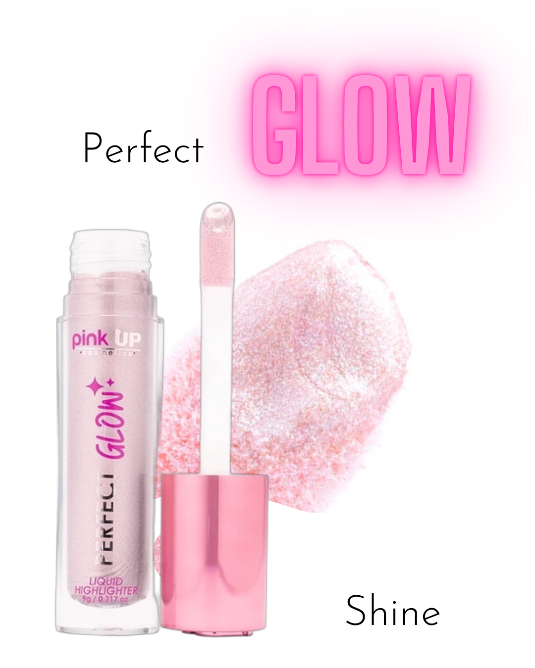 Perfect Glow Iluminador liquido - Pink Up – Barbell Belleza