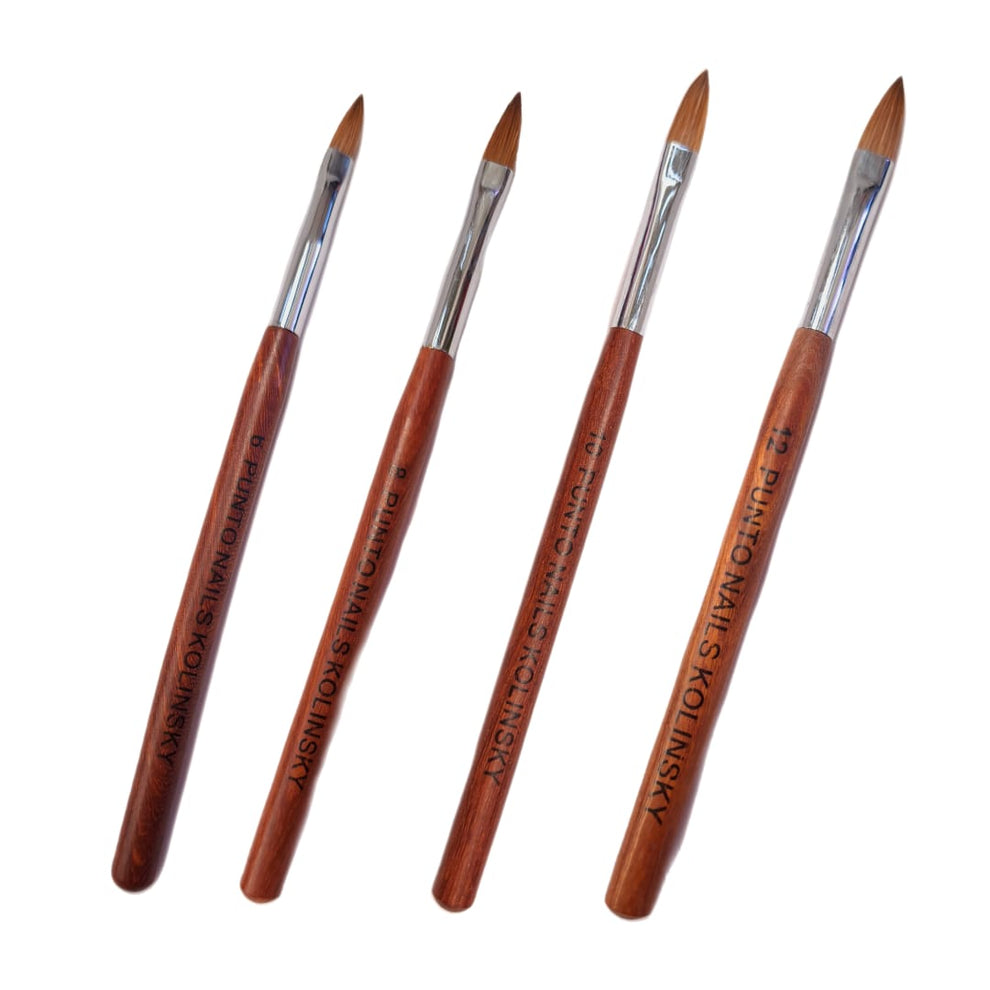 Pincel Kolinsky pino - Punto Nails – Barbell Belleza