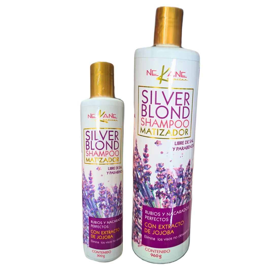 Silver blond shampoo - Nekane – Barbell Belleza